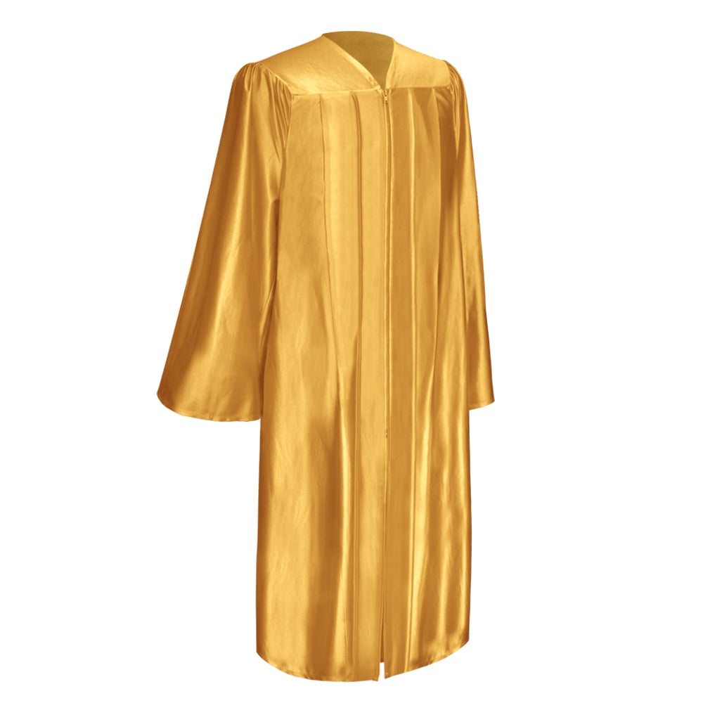 Antique Gold Shiny Choir Robe